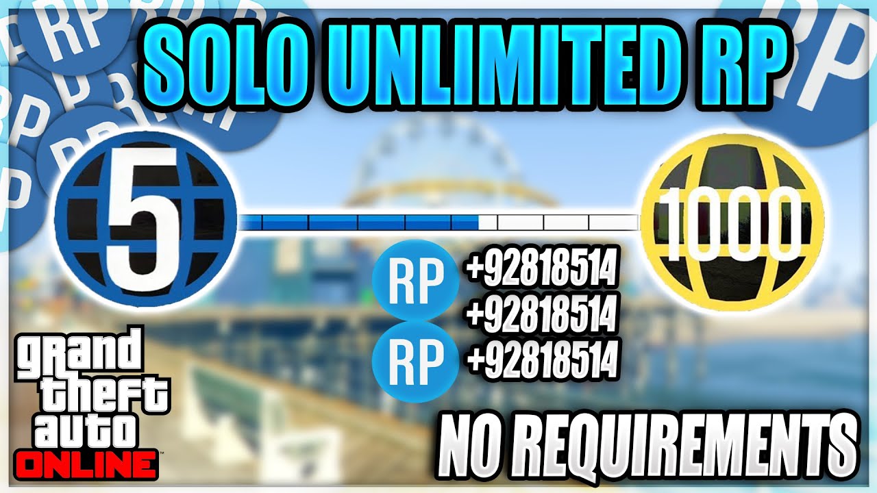 *NO REQUIREMENTS* SOLO UNLIMITED RP METHOD IN GTA 5 ONLINE 1.68! (XBOX ...