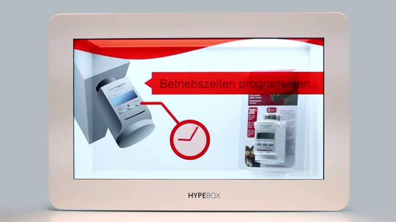 HYPEBOX® Transparent Display Showcase - Case Study Honeywell - YouTube