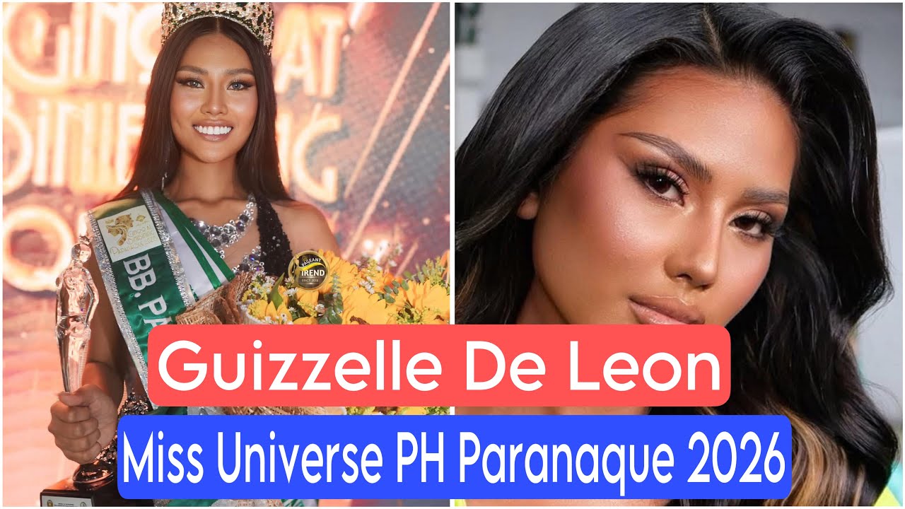 Guizzelle De Leon • Binibining Parañaque 2026 (Miss Universe Philippines Parañaque 2025) - YouTube