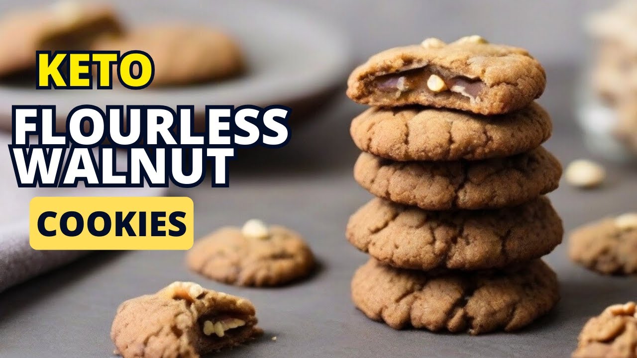 Keto Flourless Walnut Cookies | Nutty Low-Carb Delight - YouTube