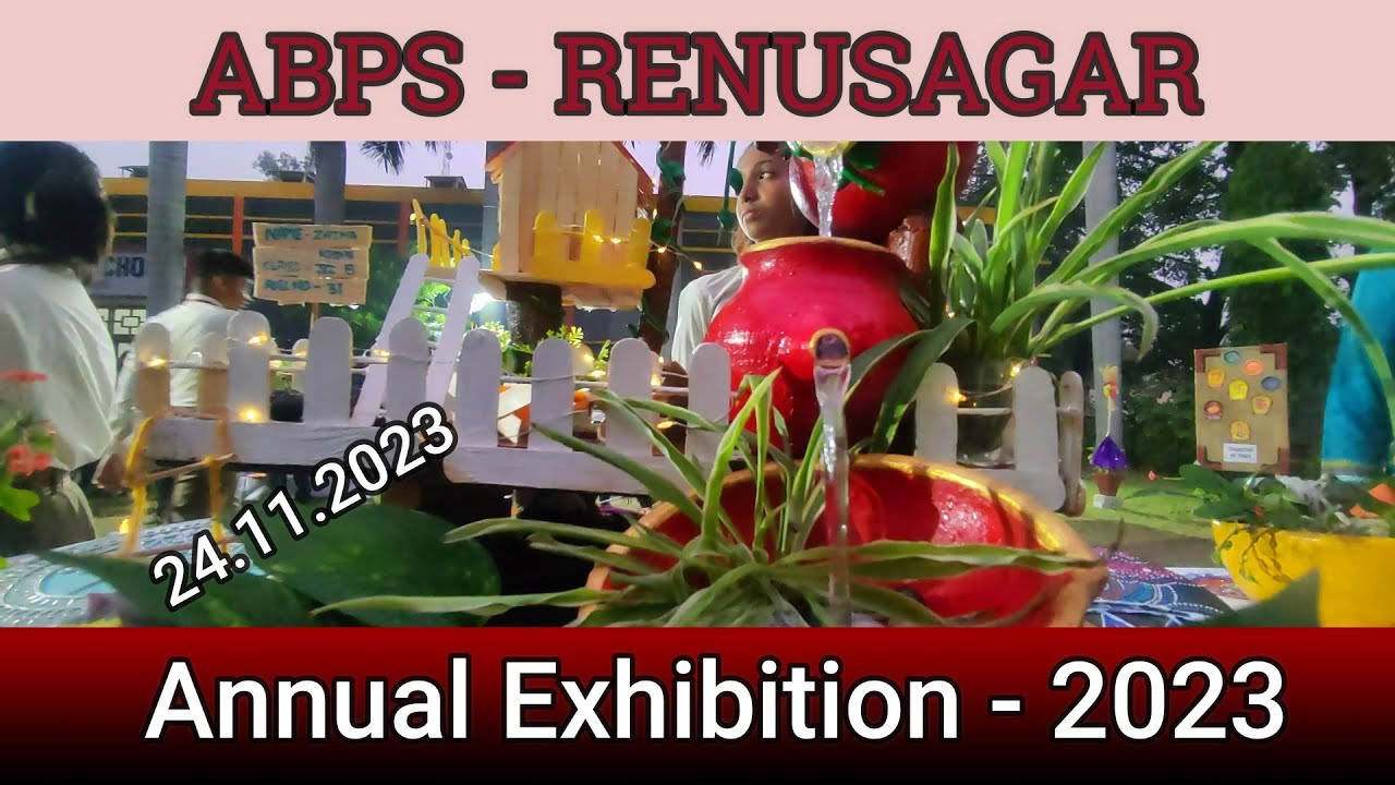ABPS RENUSAGAR ANNUAL EXHIBITION - 2023 #ABPS #renusagar - YouTube
