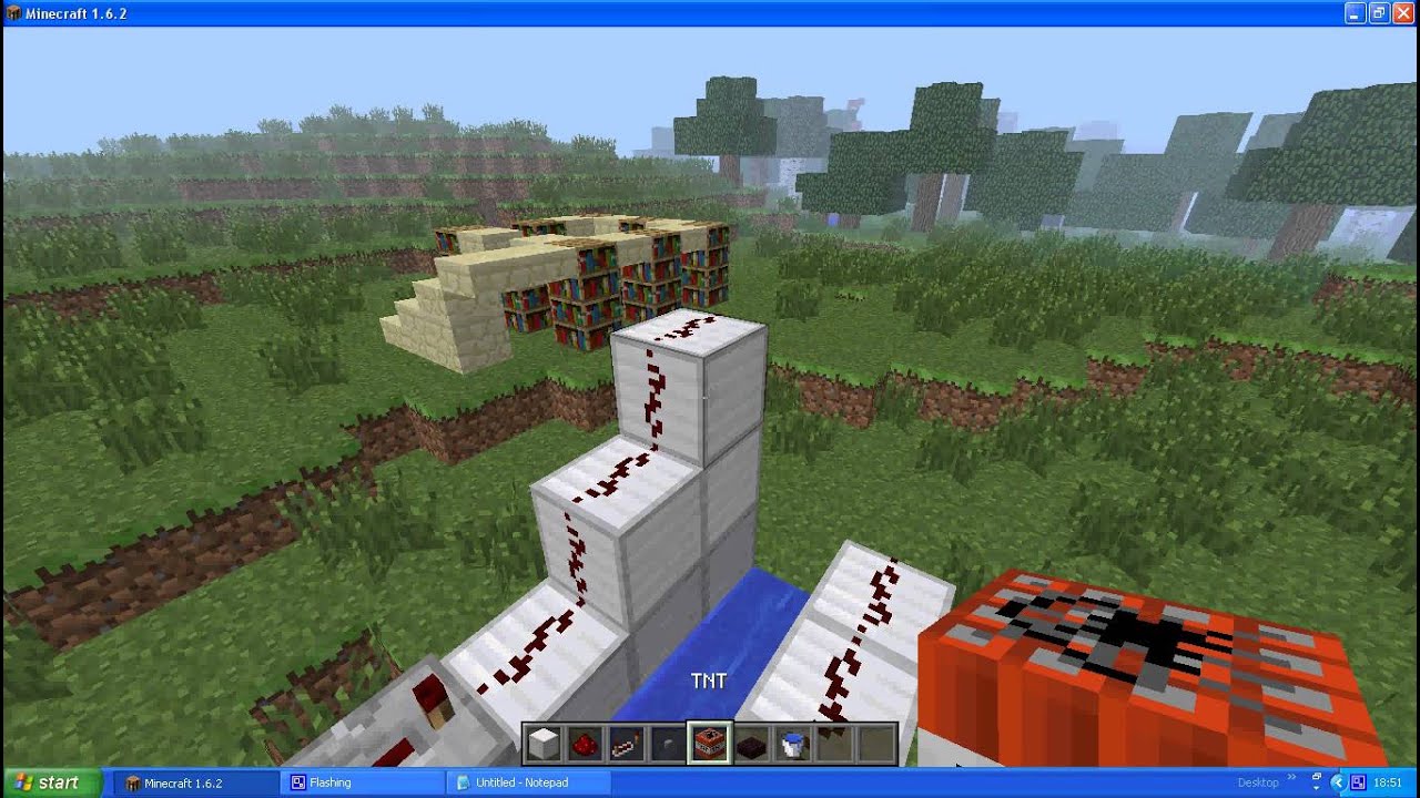 How to create canon in minecraft - YouTube