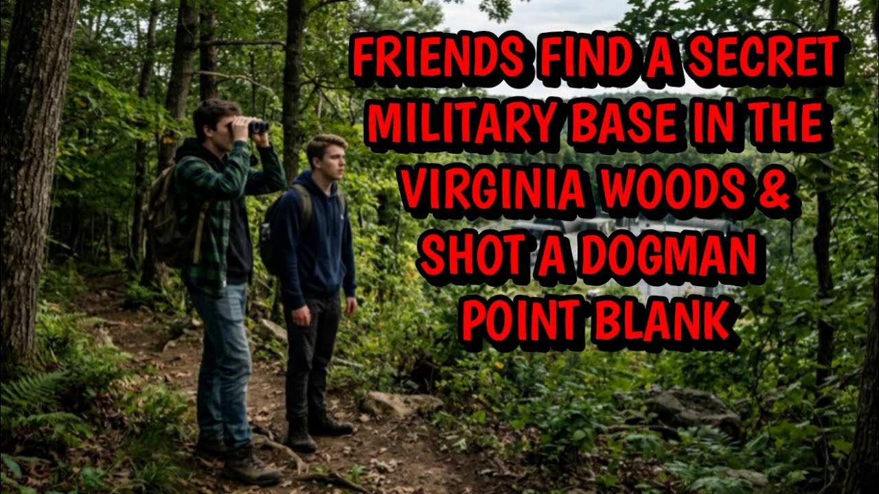#DOGMAN, FRIENDS FIND A SECRET MILITARY BASE IN VIRGINIA'S WOODS ...