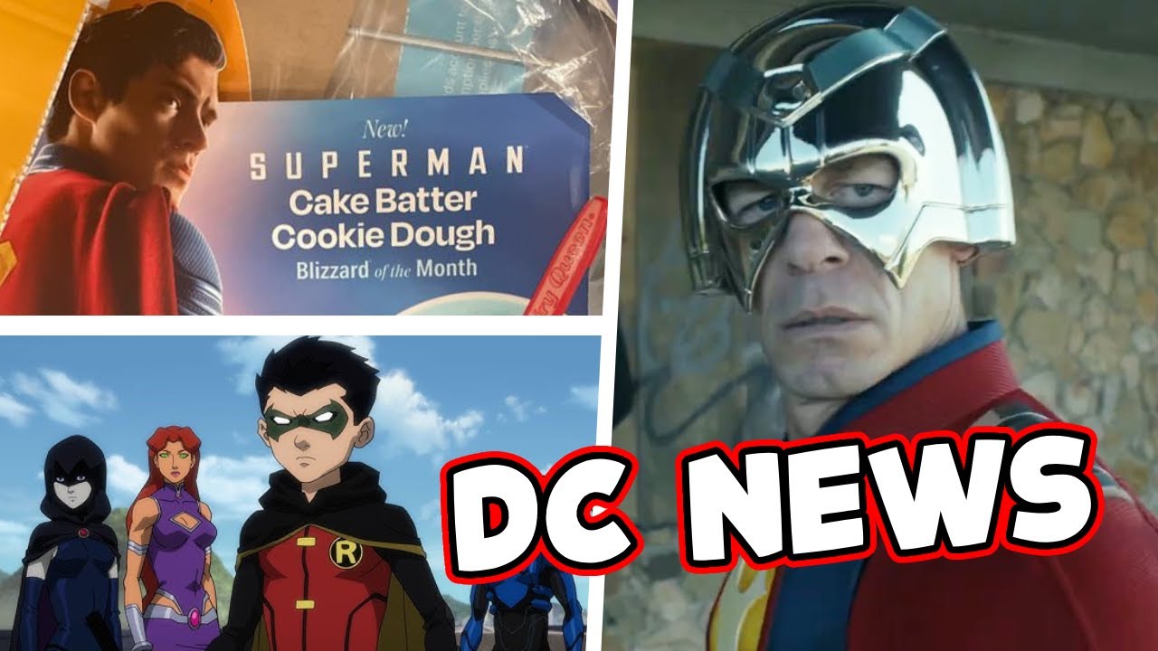 NEW Superman Promos, Peacemaker Season 2 Teaser Trailer, DC Film ...