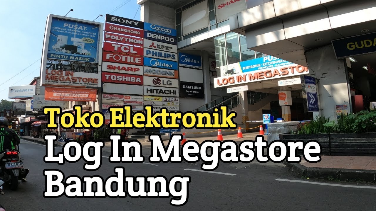 Toko Elektronik di Bandung || Log In Megastore - YouTube