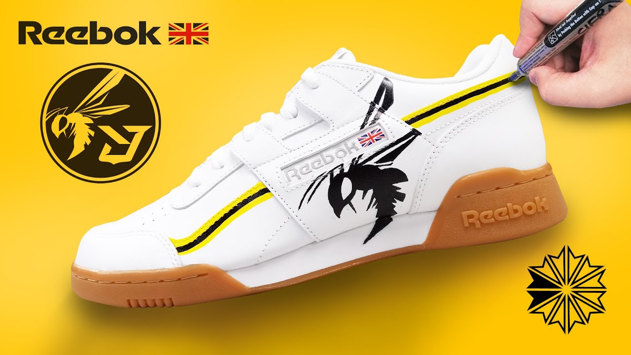 REEBOK x UST YELLOW JACKETS CUSTOM - YouTube