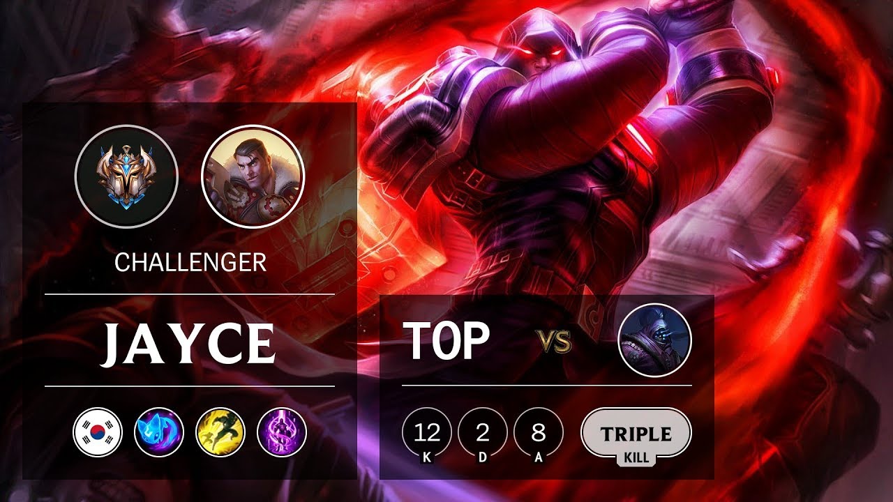 Jayce Top vs Jax - KR Challenger Patch 9.13 - YouTube