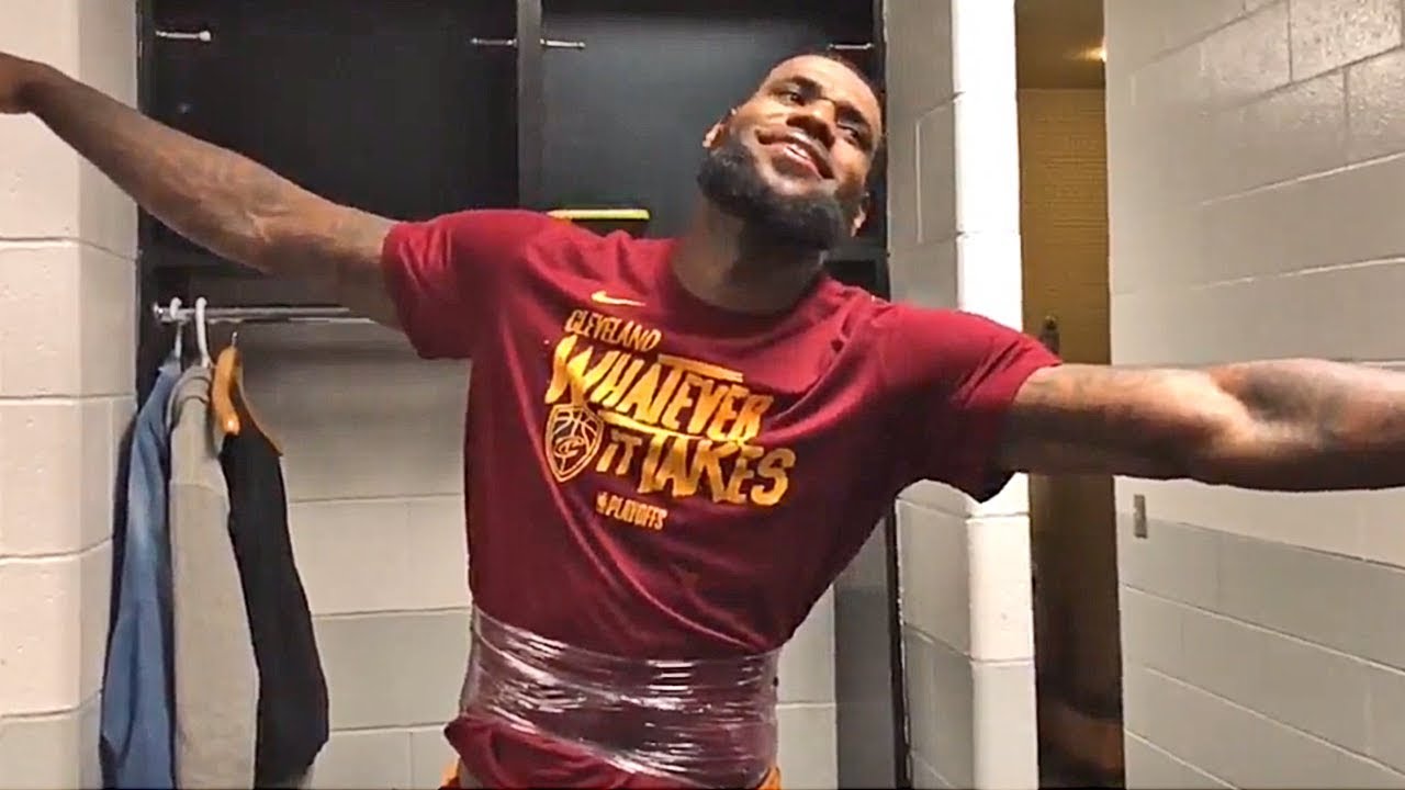 LeBron James Hyped & Tired After Winning Game 7 vs Celtics & Advancing ...