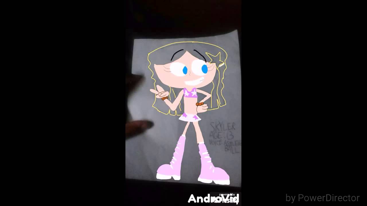 How to draw Skyler - YouTube