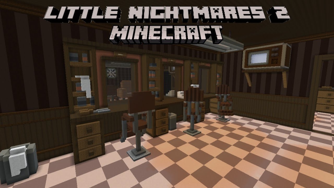 Little Nightmares 2 in Minecraft Barber - YouTube