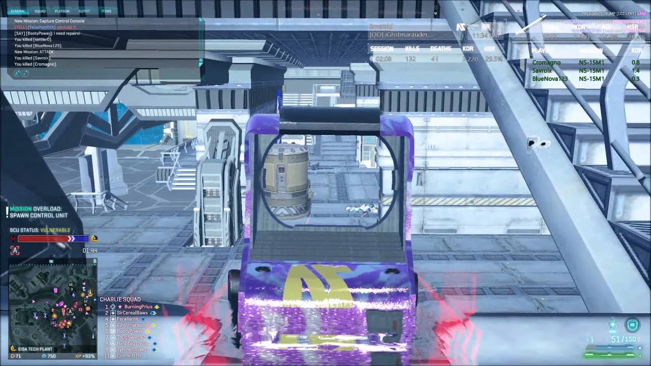 Planetside 2: Today the [OO] Recursion Gang Steals a Tech Plant (2/26 ...