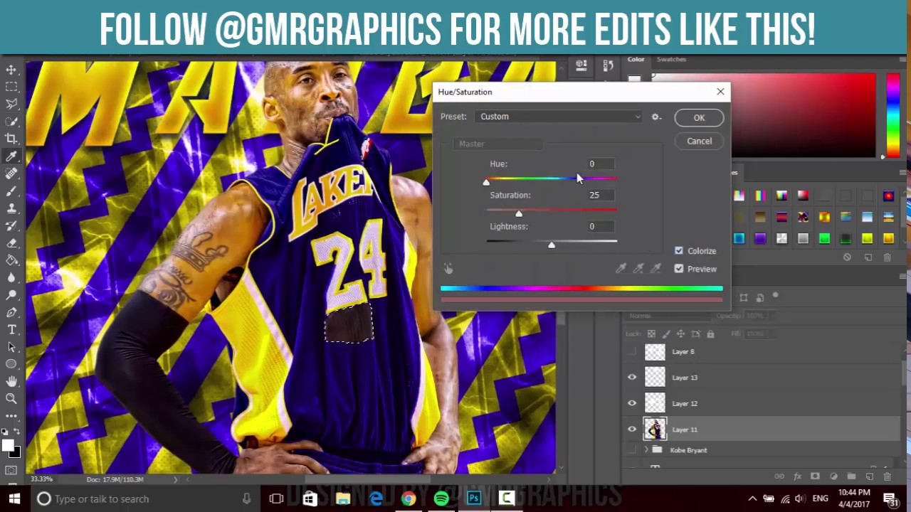 Kobe Bryant Edit Speedart - YouTube