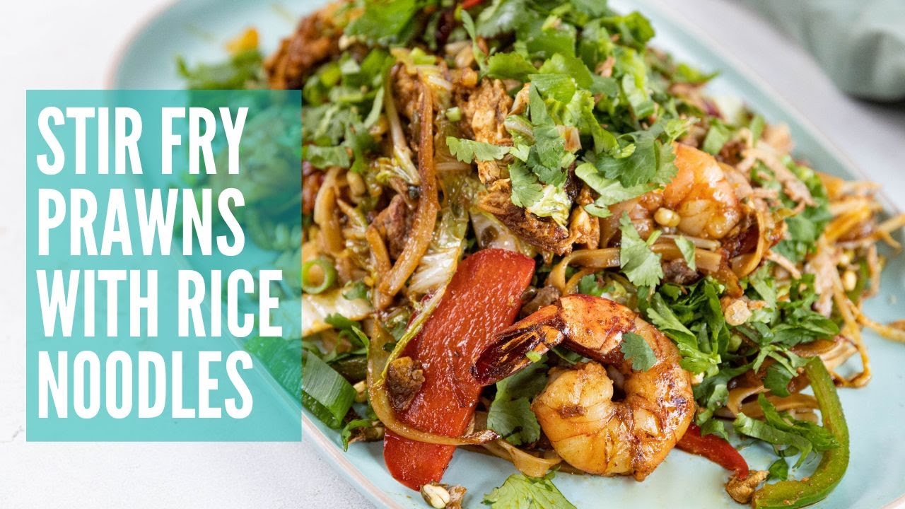 Stir Fry Prawns with Rice Noodles | GCBC15 Ep18 - YouTube