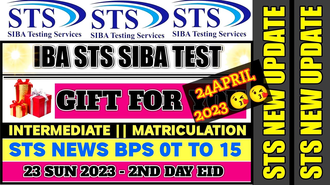 STS | IBA STS |BPS 05 TO 15 BPS | Intermediate Category | STS New Grade ...