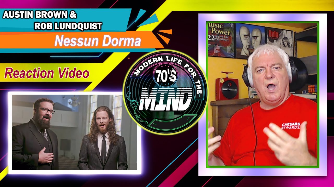 Austin Brown & Rob Lundquist "Nessun Dorma" REACTION VIDEO Never ...