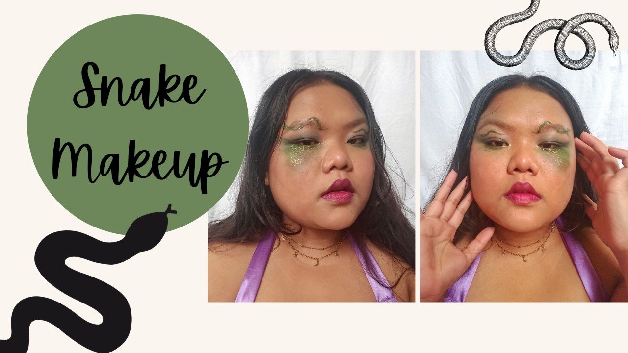 Snake Makeup Look | Chubby Story - YouTube
