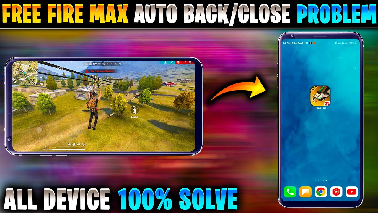 Free fire max auto back problem solved 2023 | How to solve free fire max auto back problem 2023 ...