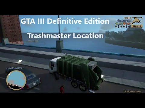 GTA III : Definitive Edition - Trashmaster Location - YouTube