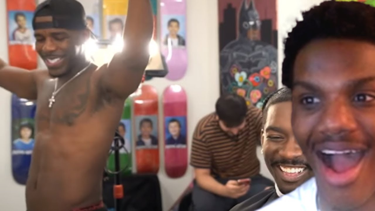 This N*gga Really Got His Haircut By A Zesty Barber - YouTube