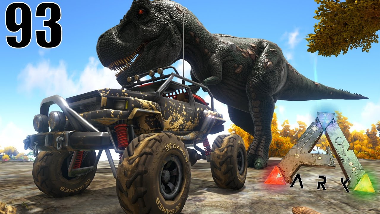 JE CHASSE DES DINOSAURES EN BUGGY ! | ARK: Survival Evolved ! #Ep93 ...