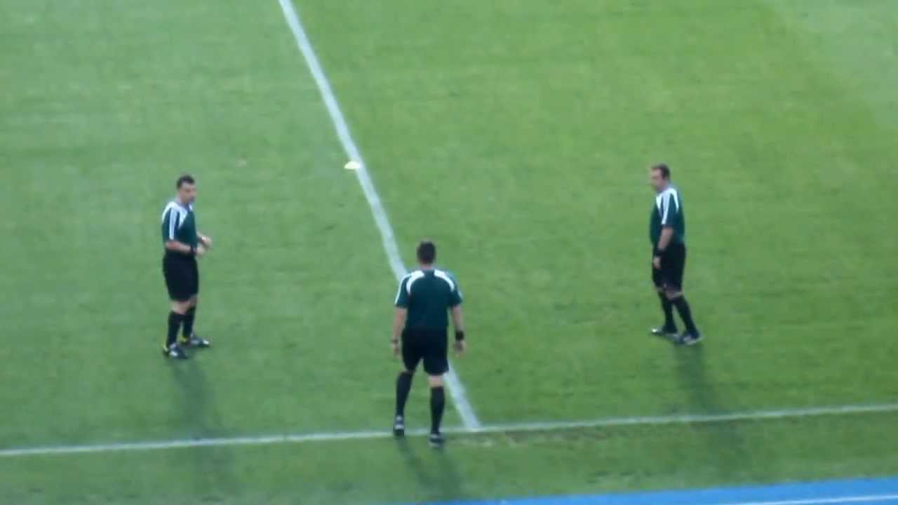 Referees "dancing" on Gangnam Style - YouTube