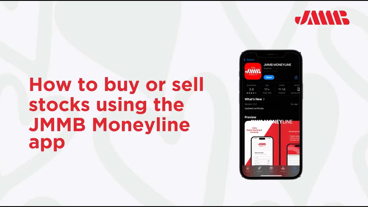 How to Buy and Sell Stocks using the JMMB Moneyline App - YouTube
