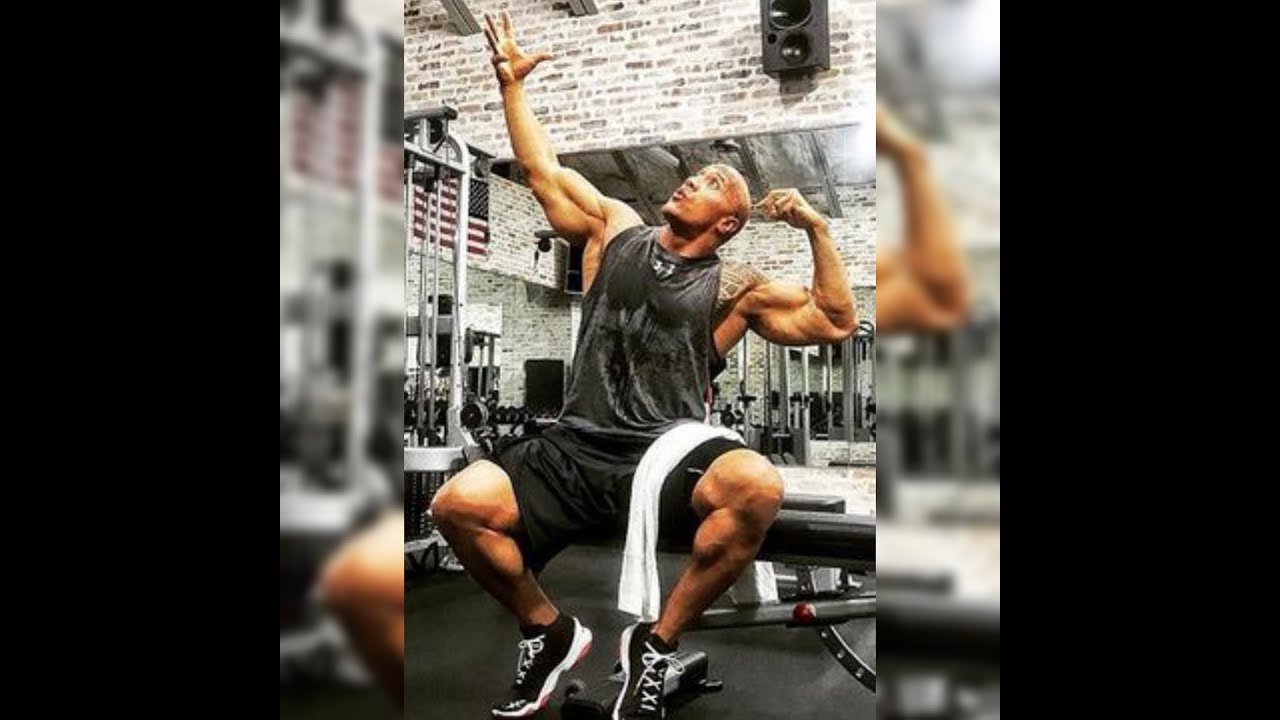 THE ROCK «DWAYNE JOHNSON» TRAINING - YouTube