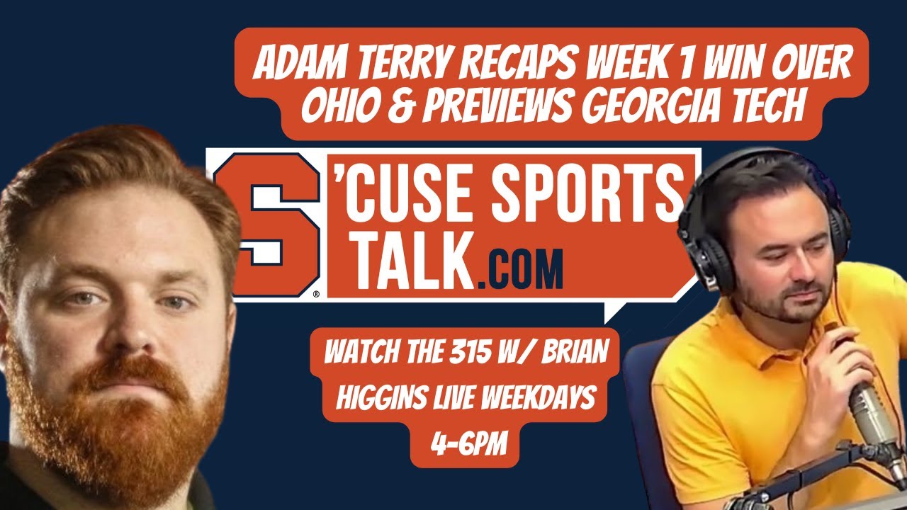 Former Syracuse Offensive Lineman Adam Terry Reviews Game 1, Looks ...