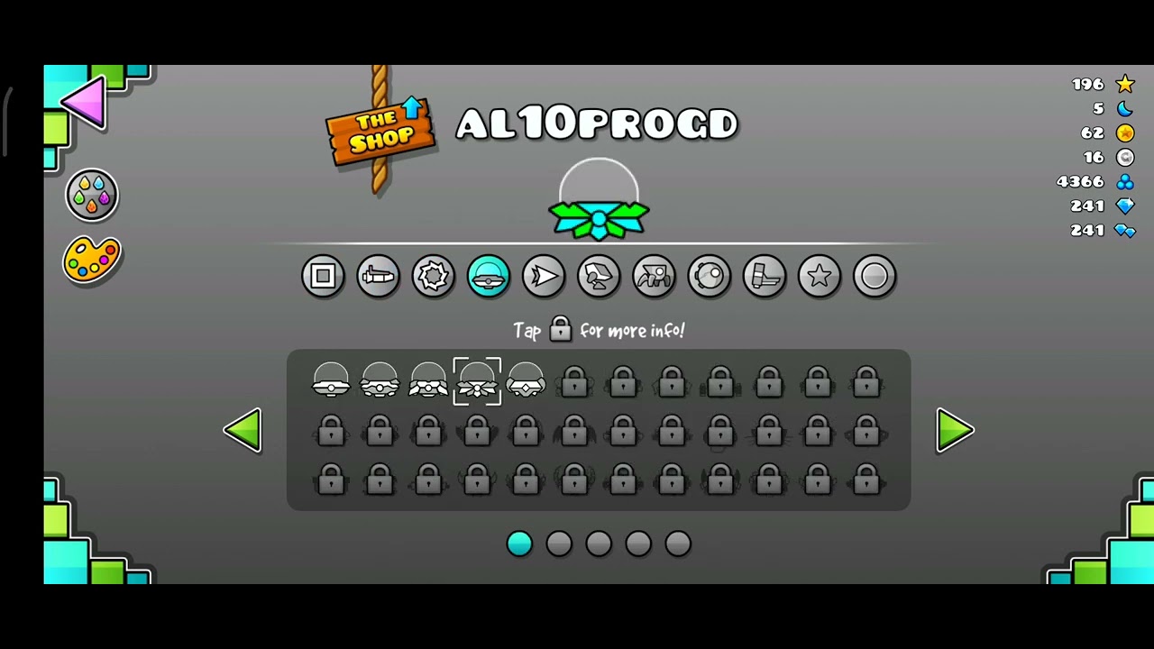 nueva skin de geometry dash - YouTube