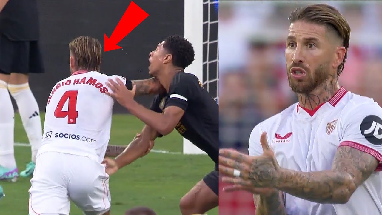 Angry Ramos Fight With Real Madrid Player Antonio Rüdiger And Jude ...