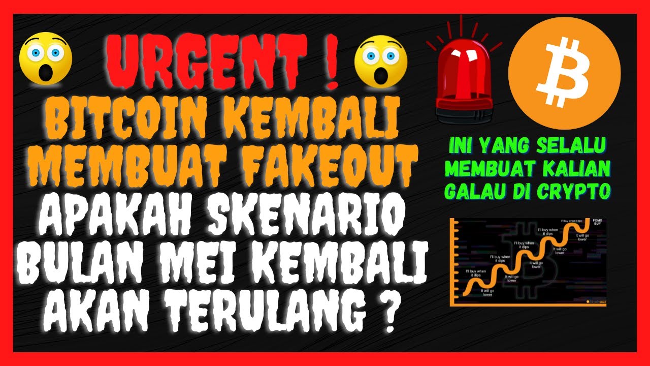 BITCOIN PRANK LAGI ? ZOOM OUT AND RELAX GUYS ! PREDIKSI BITCOIN HARI ...