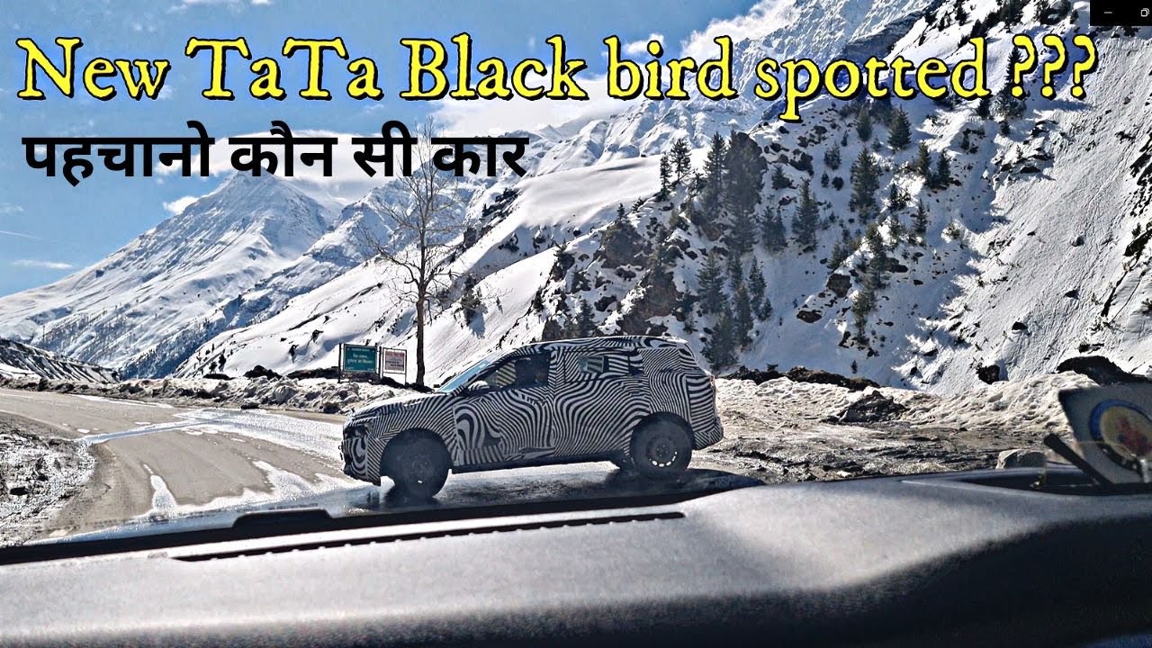 Tata black bird or Nexon facelift ?? testing on toughest terrain of ...