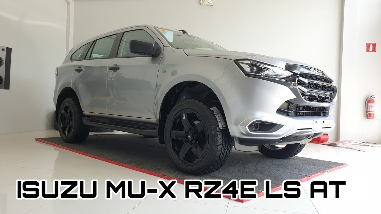 2022 ISUZU MU-X RZ4E LS AT MERCURY SILVER MAGS and TIRES UPGRADE - YouTube