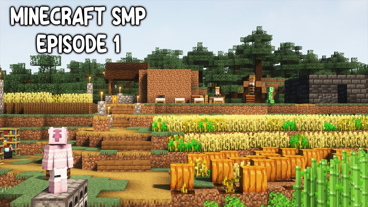 Beating The Game | Minecraft SMP Episode 1 - YouTube