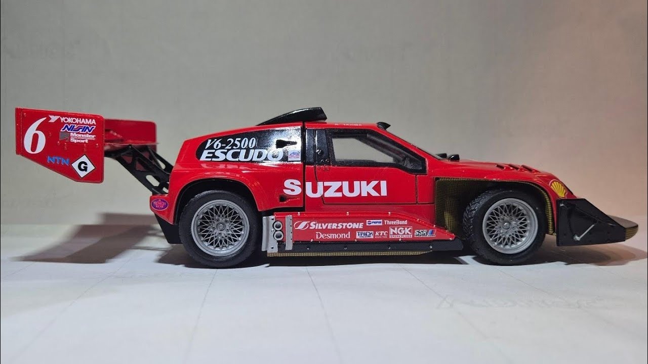 Suzuki escudo pikes peak version, scale 1/24 designed and printed by ...
