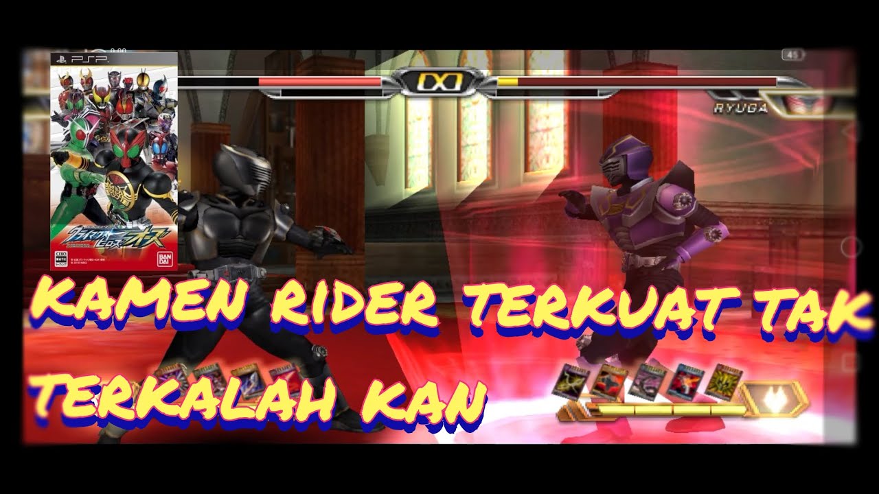 Kamen Rider: Climax Heroes OOO (PSP) duel terkuat - YouTube