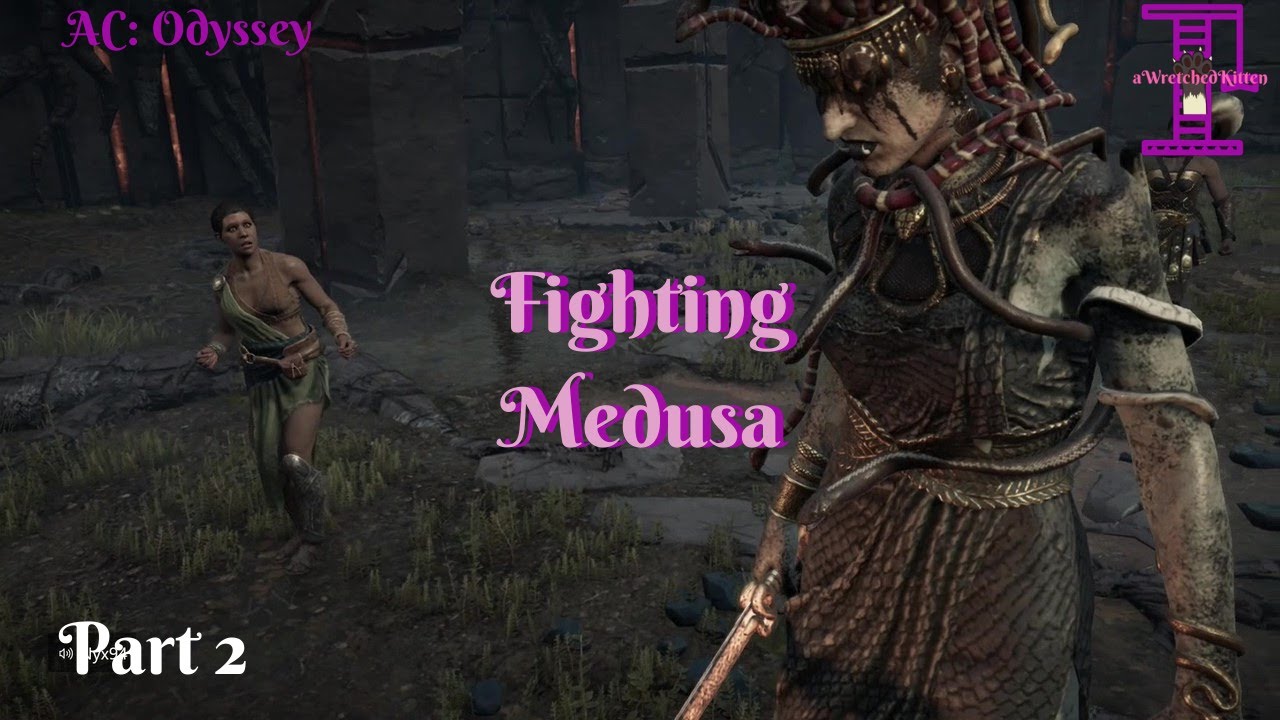 Fighting Medusa (Part 2) - AC: Odyssey - YouTube