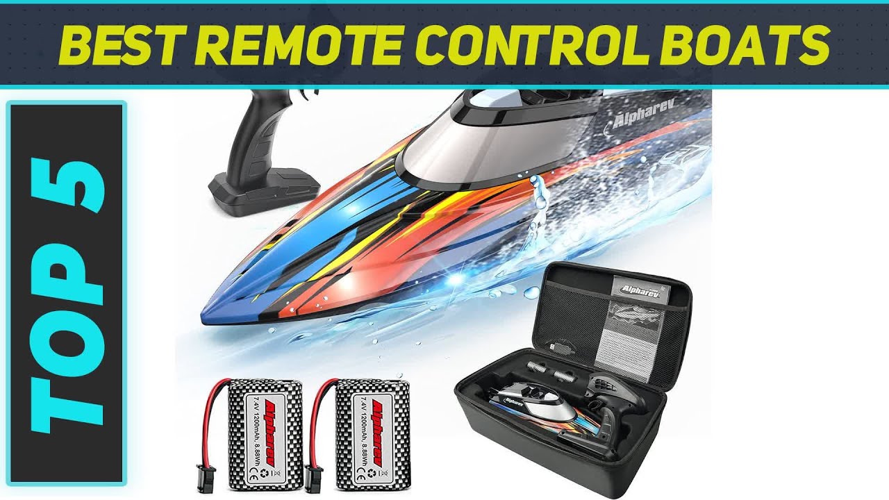 Top 5 Best Remote Control Boats in 2024 - YouTube
