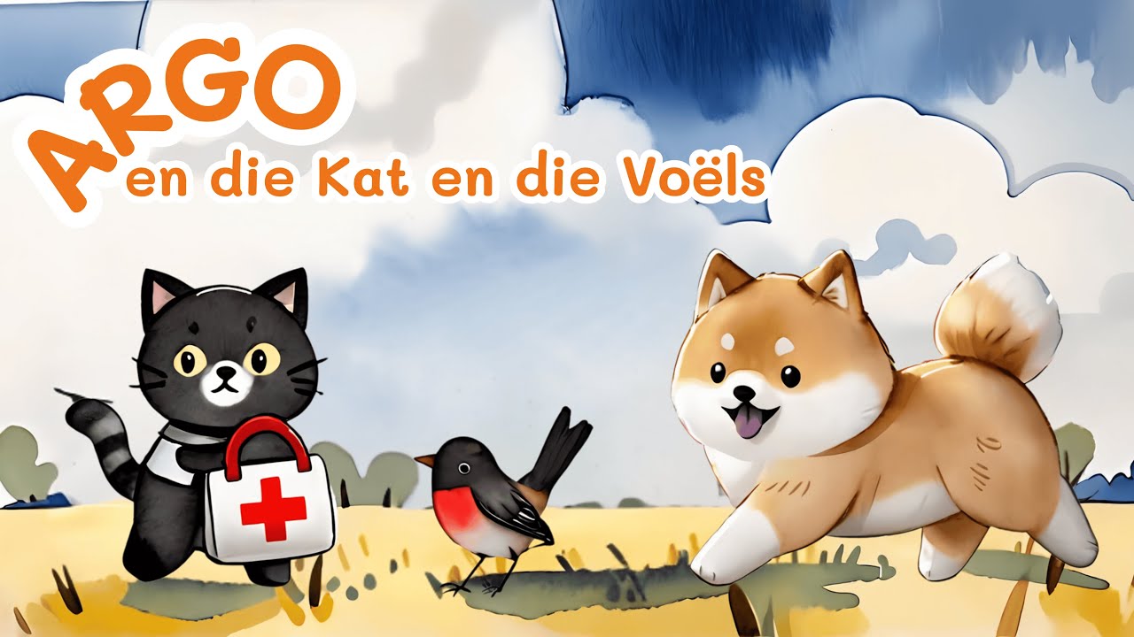 Plaasavontuur vir Kinders | Argo en die Kat en die Voëls | Afrikaanse ...