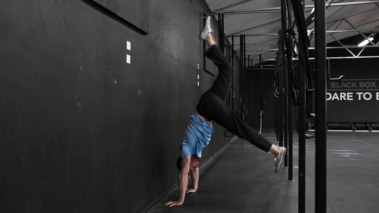 Handstand Progressions - Kick-Up with Wall & Common Mistakes - YouTube