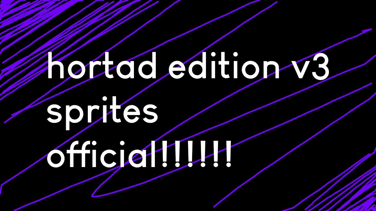 my hortas edition v3 sprites download - YouTube