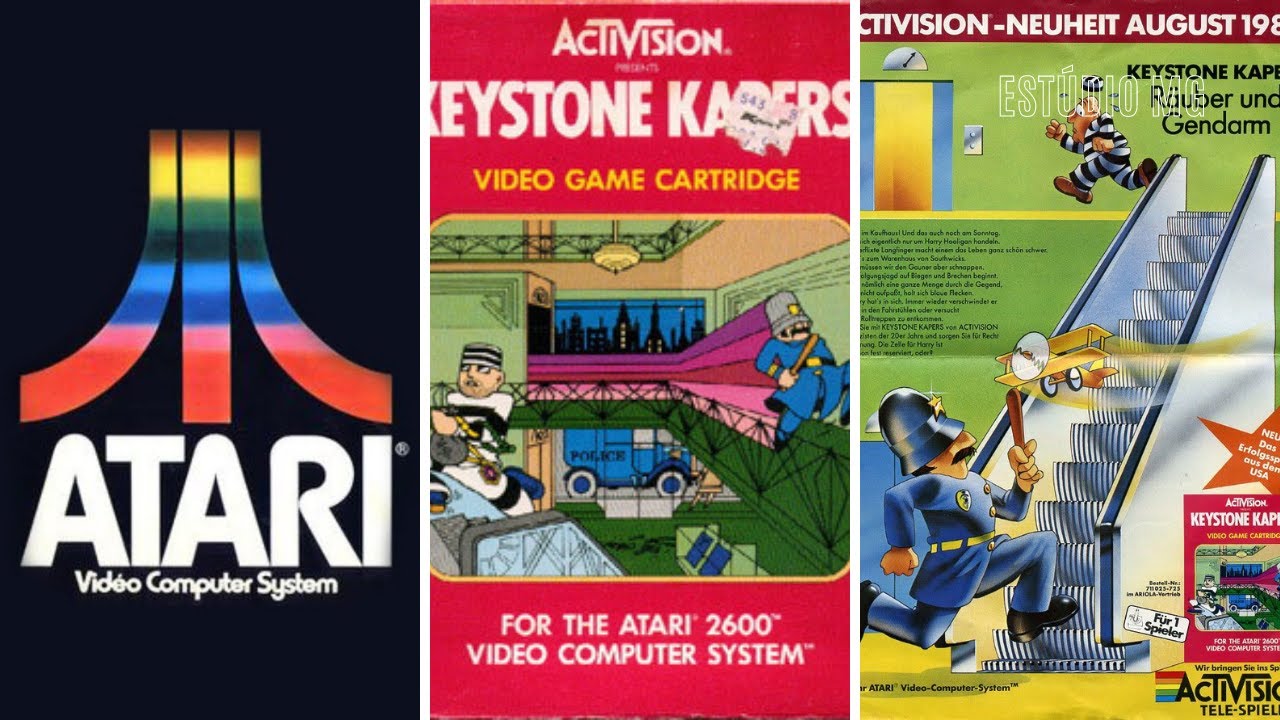 Keystone Kapers - Atari 2600 - YouTube
