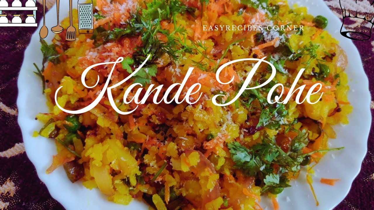 Kande Pohe Recipe | kande Pohe Recipe By EASYRECIPES CORNER - YouTube