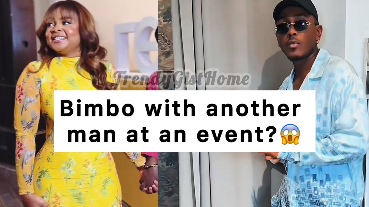 Bimbo Ademoye seen holding hands with this man at a recent Event - YouTube