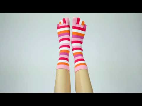 GoWith Women's Cotton Colorful Split Toe Socks | Model: 2206
