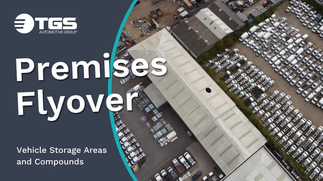 AMAZING Drone Footage of TGS Vehicle Storage Areas - FULLY LOADED 🚚 ...