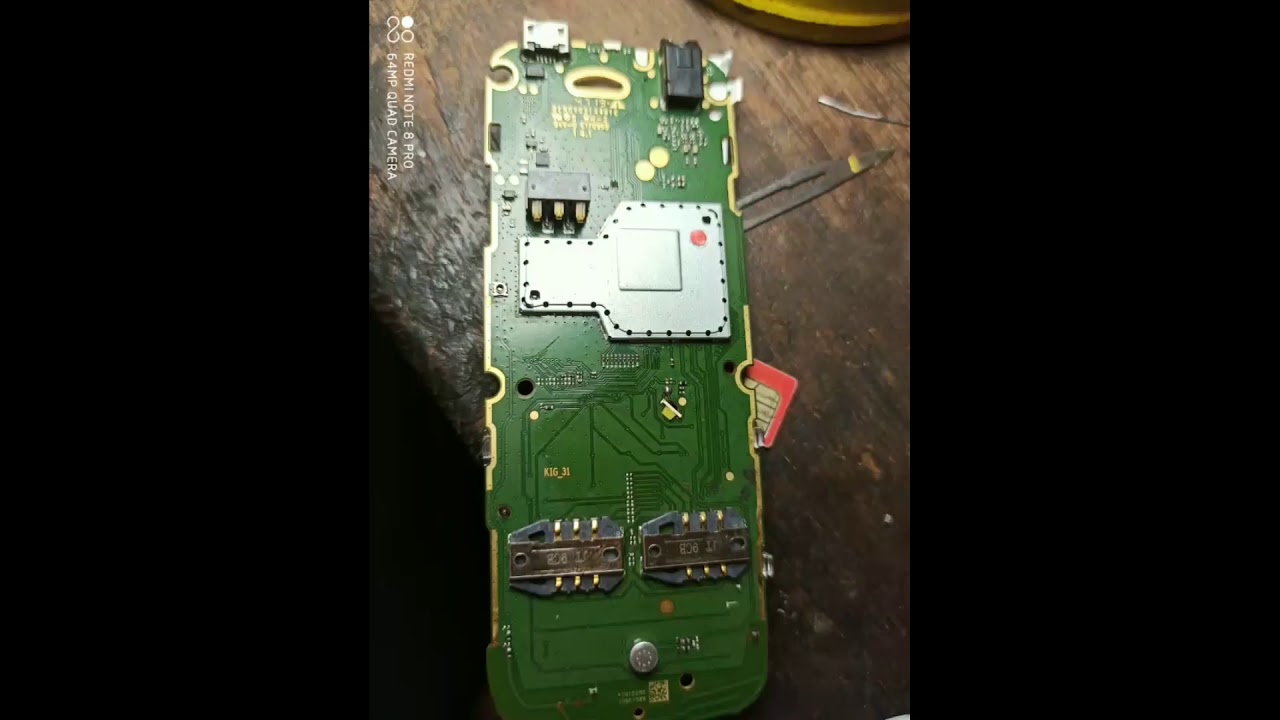 Nokia 105 ta 1010 Display Light Ways - YouTube