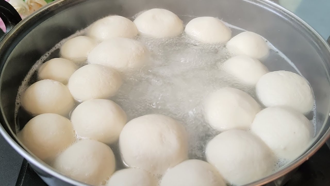 Bengali Special Rasgulla Recipe | Sponge Kolkata Rasgulla | Milk Soft ...
