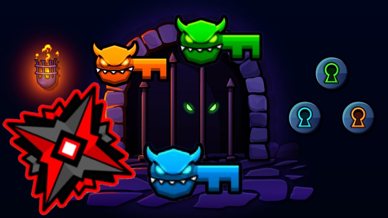 Freeing the MONSTER! | Geometry Dash - YouTube