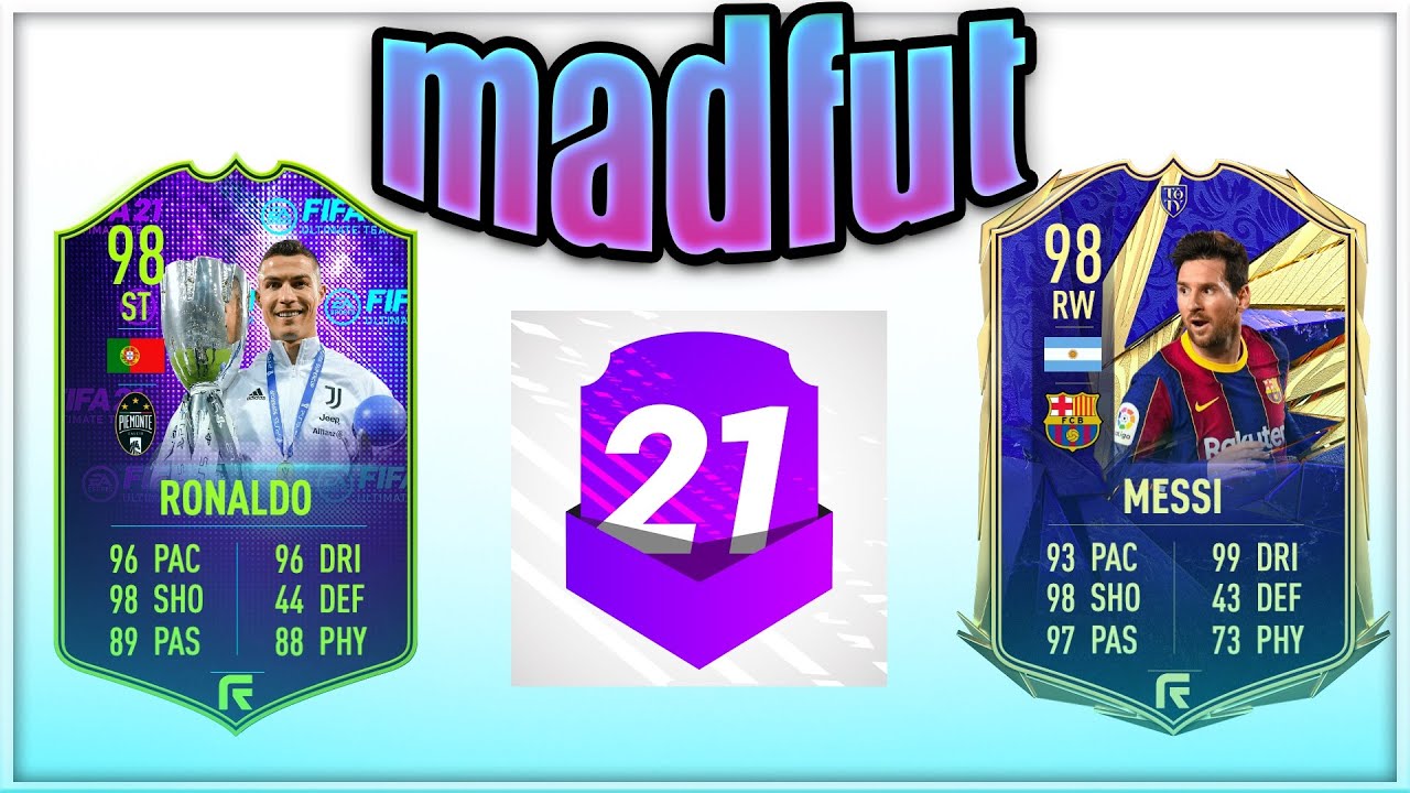 LIVE MADFUT 21 GIVEAWAYS - UNLIMITED CUSTOM PACKS + CARDS + COINS ...